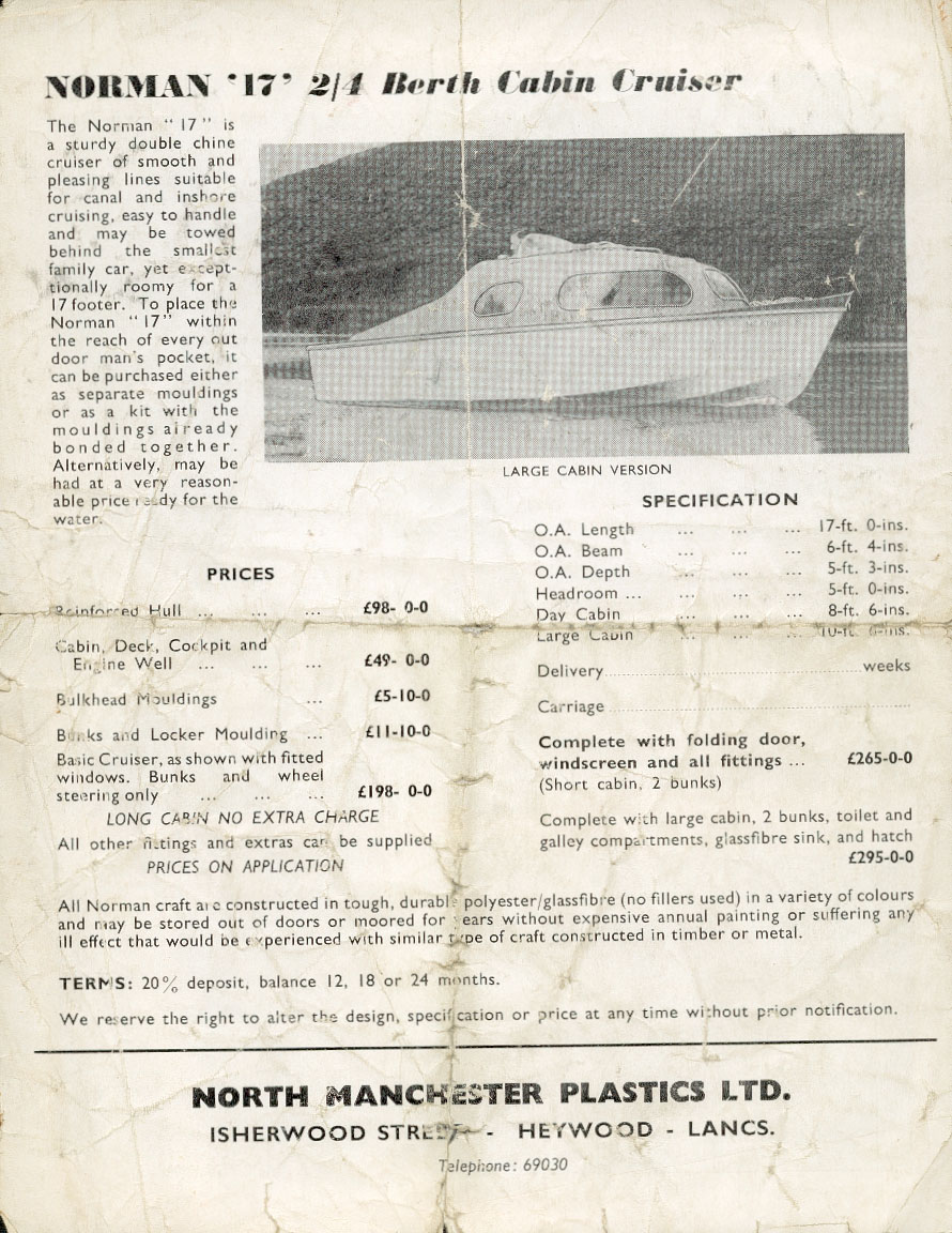 A BRIEF HISTORY OF NORMAN CRUISERS